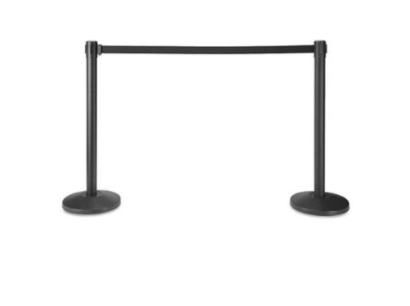 Best Black Retractable Stanchion Rental Atlanta, GA