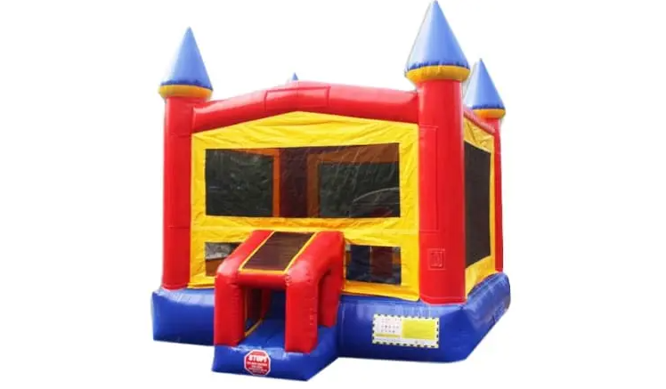 Best 15 X 15 Red Bouncy Castle Moonwalk Rental Austin, TX