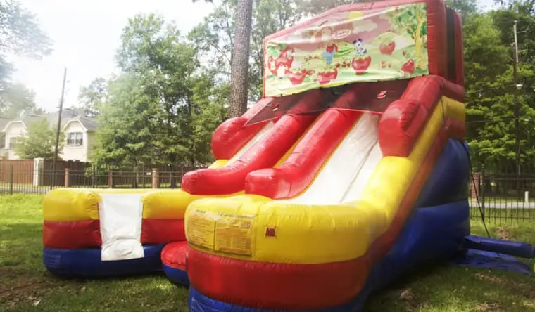 Best 16ft Strawberry Shortcake Slide Rental Austin, TX