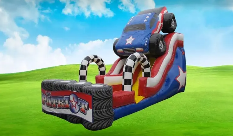 Best 18ft Patriot Monster Truck Slide Rental Austin, TX