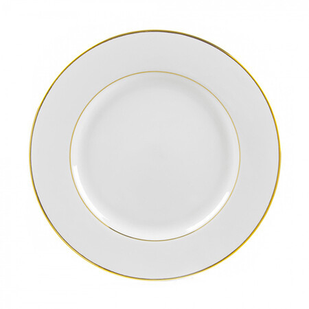 Best Gold Band 6” Bread & Butter Plates – Set of 10 Rental New York, NY